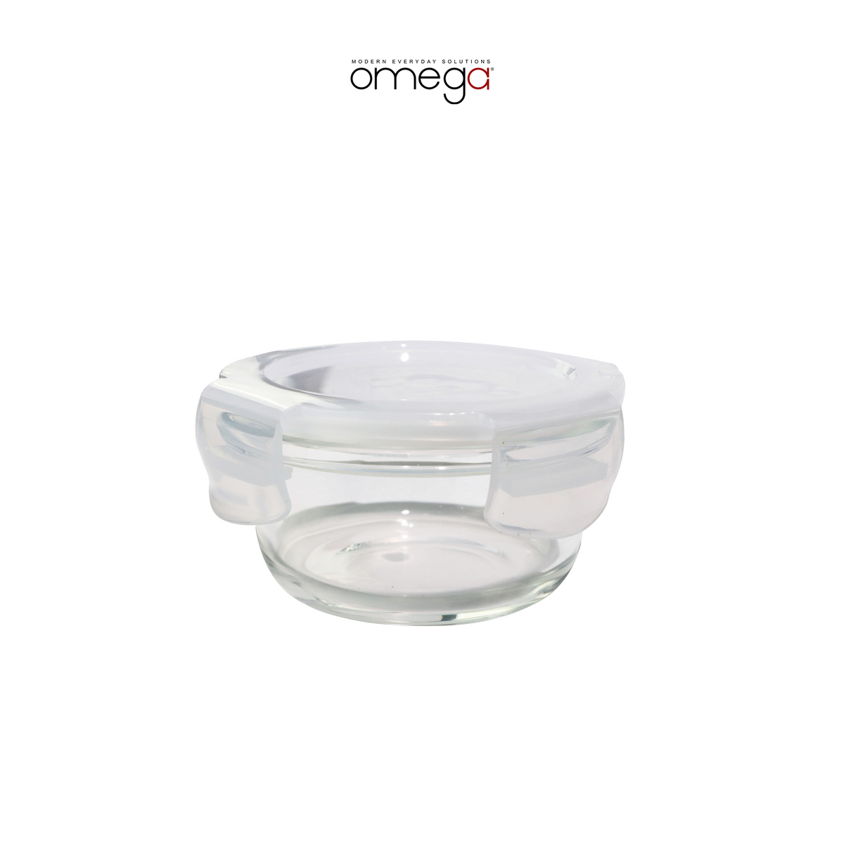 Lane Round Glass Food Keeper — Omega Houseware