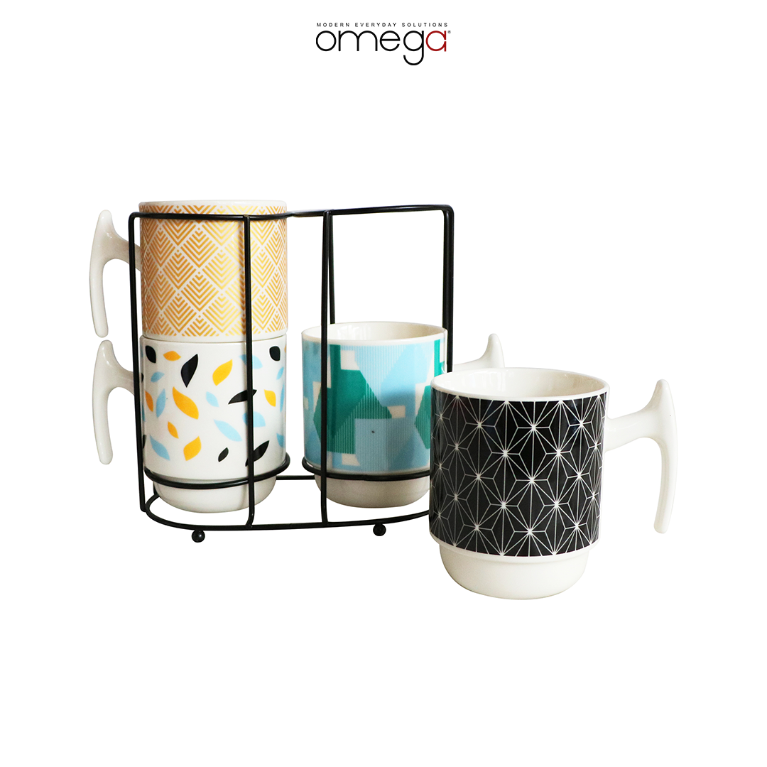 Mug Set 4 Pcs In Gift Box — Omega Houseware