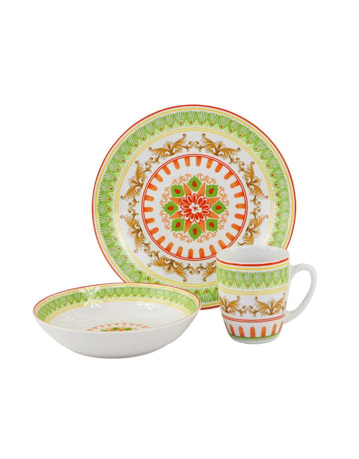 Omega Hippie 6pc Porcelain Dinner Set — Omega Houseware