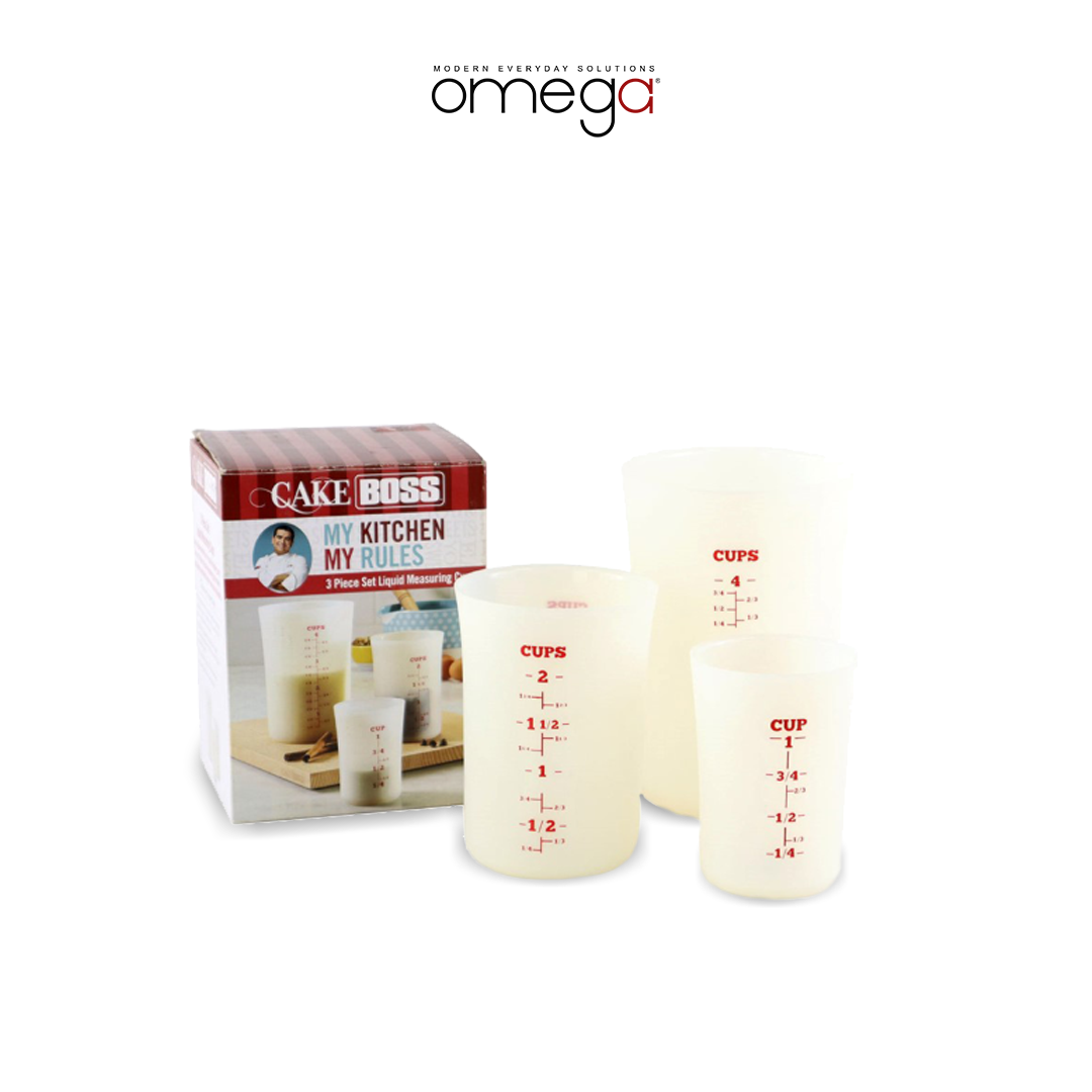 Cake Boss Liquid Measuring Cups — Omega Houseware