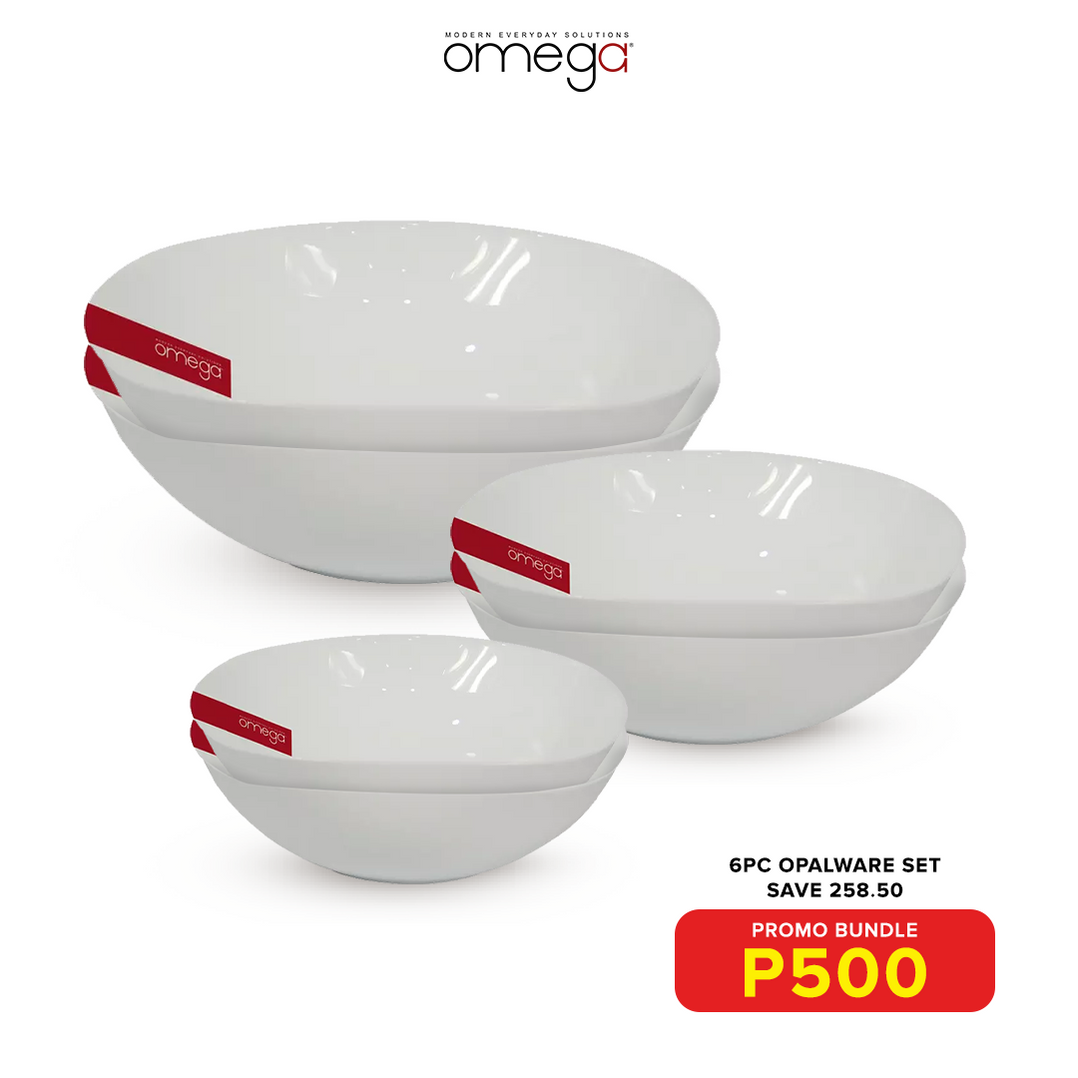 Opal Dinner Plate, Opal Soup Plate & Opal Bowl — Omega Houseware