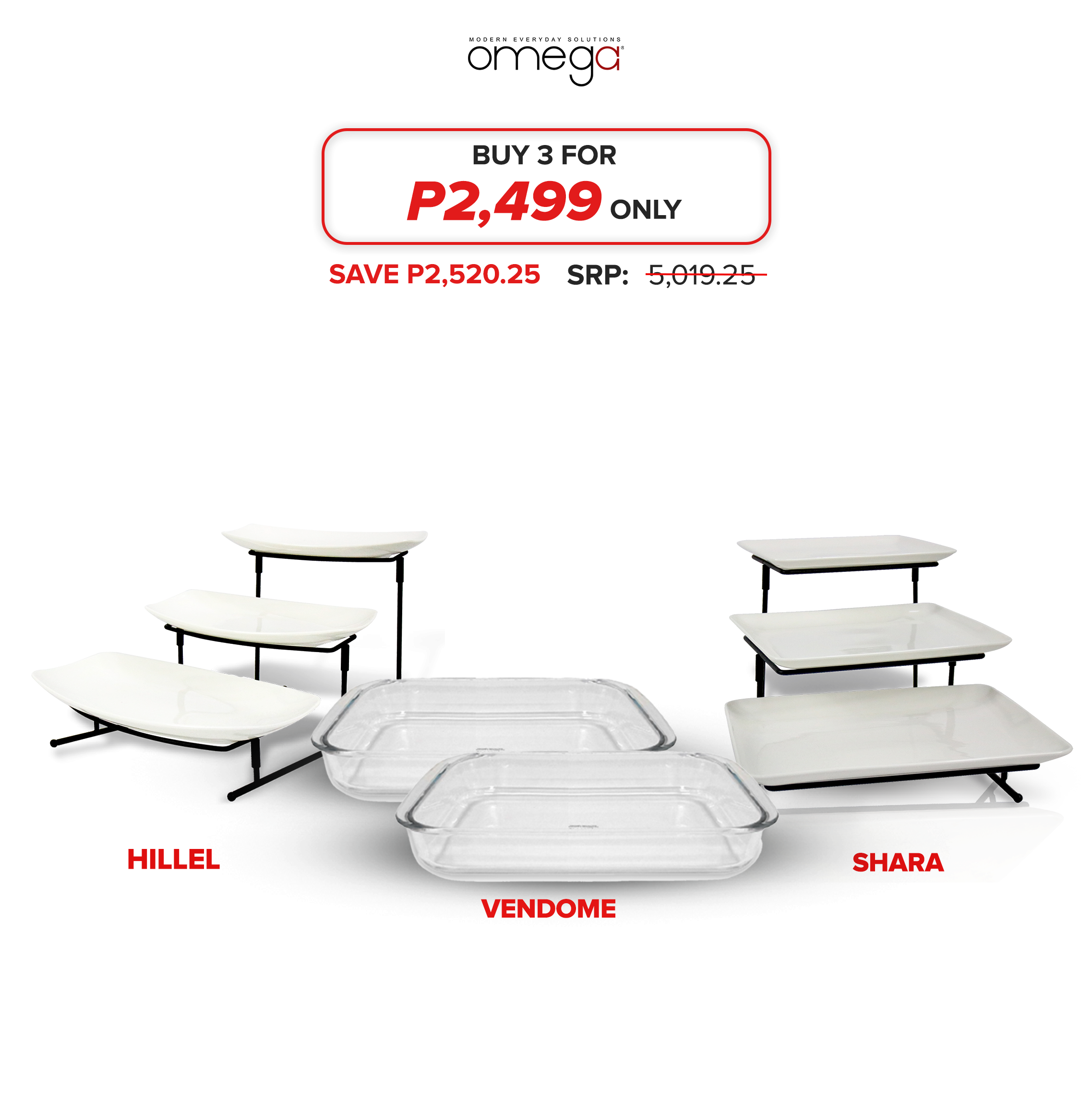 Online Exclusive Sulit Bundle — Omega Houseware
